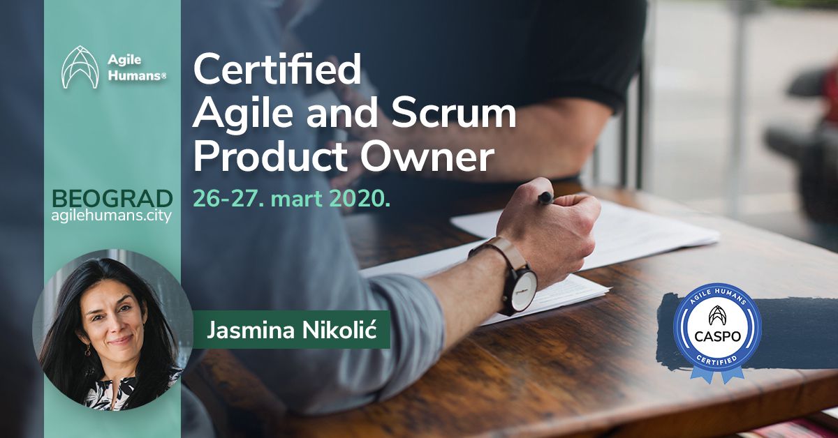Certified Agile and Scrum Product Owner | Agile Humans